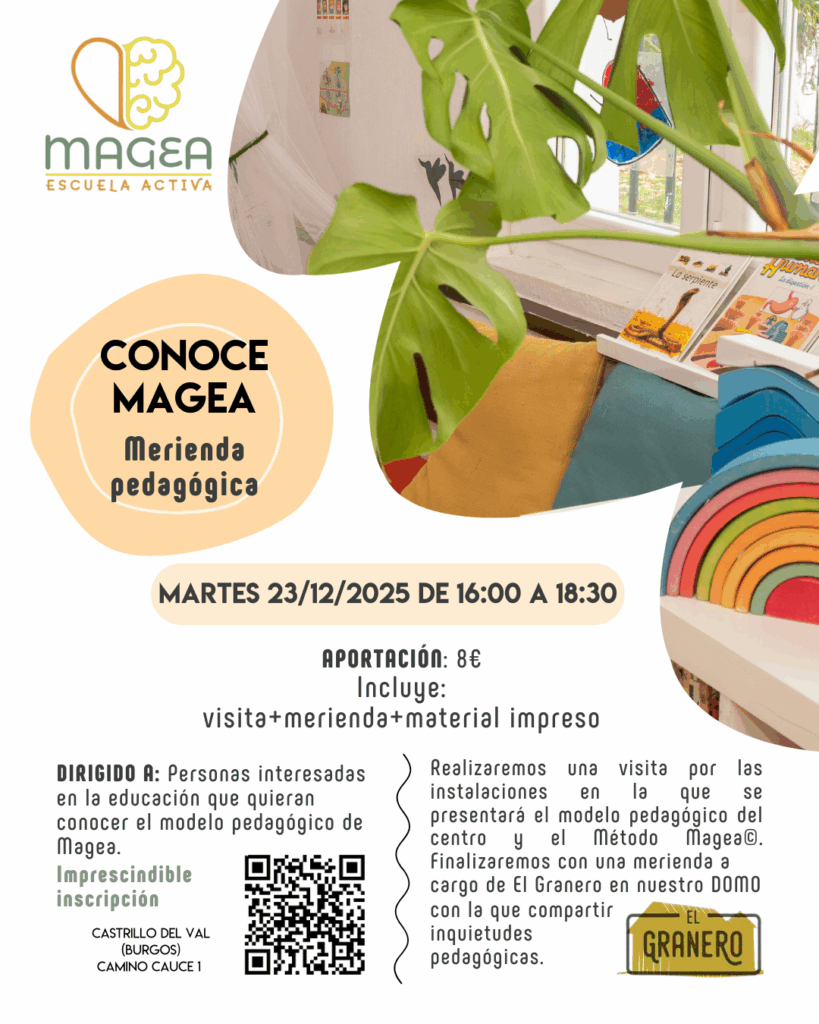 Conoce Magea, merienda pedagógica - Colegio Magea